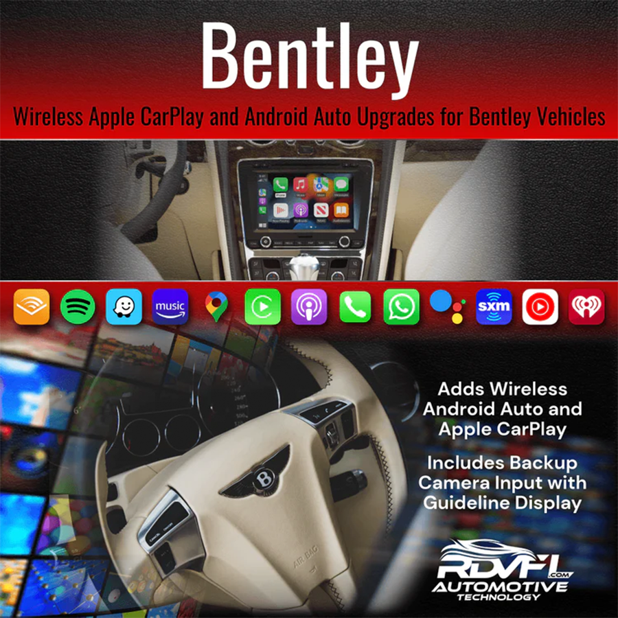 CP-BNT Bentley CarPlay Radio | Continental & Flying Spur Integration – Audio Jam Inc