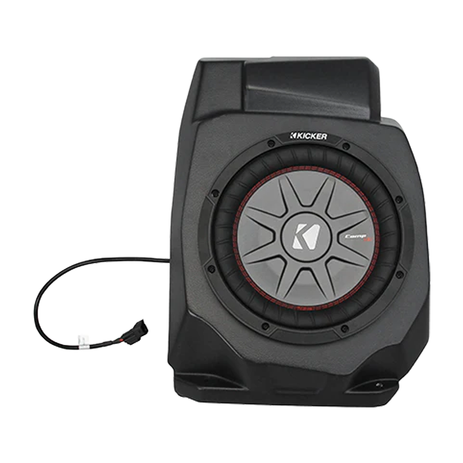 SSV Works RZ5-UD10K 10" Motorcycle Subwoofer Upgrade System – Audio Jam Inc