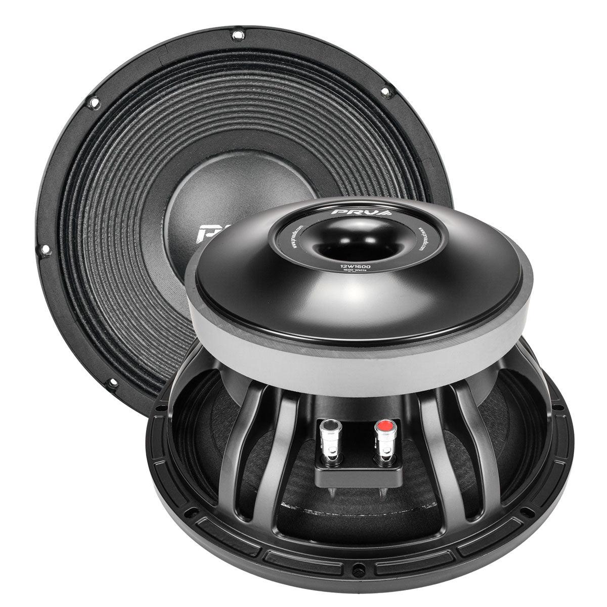 PRV Audio 12W1600 12" Woofer Loudspeaker – Audio Jam Inc