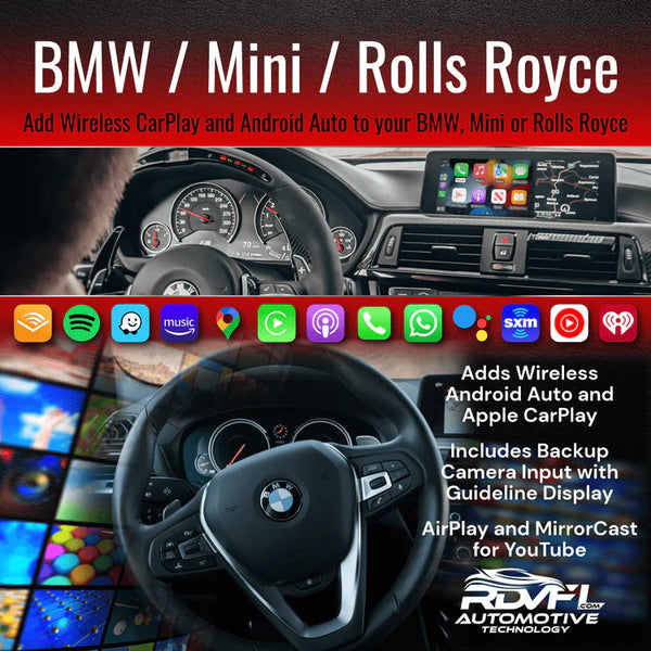 CP1-CCC CarPlay Radio BMW | Upgrade for 3 Series, 5 Series, X5 – Audio ...