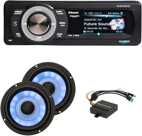 HK105 Motorcycle Audio System With Bluetooth | Audio Jam – Audio Jam Inc