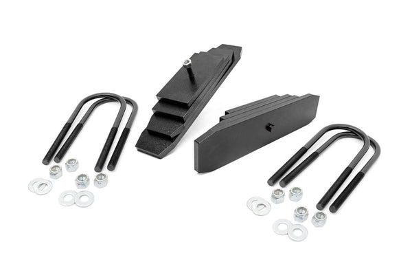 Rough Country 49800 Leveling Kit 2in Leaf Block Ford F-250/F-350 4WD ...