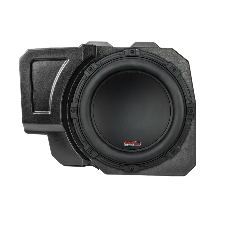 SSV Works RZ5-BS10V2 Motorcycle Subwoofer Upgrade for Polaris RZR ...
