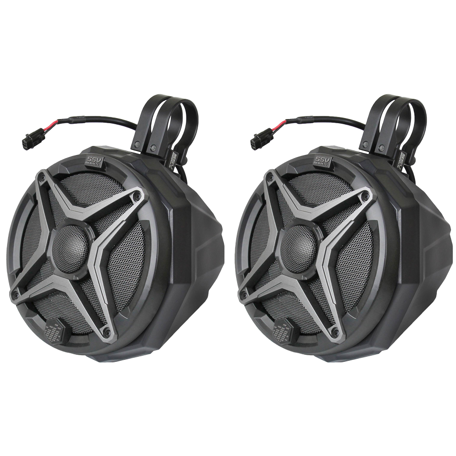 SSV Works US2-C65A-200 Motorcycle Speaker for Loud, Clear. – Audio Jam Inc