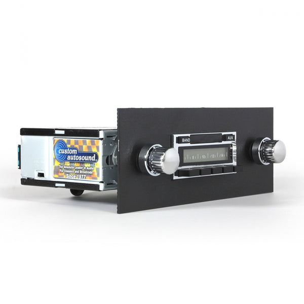 Custom Autosound USA-230 Classic Car Radio with AUX – Audio Jam Inc
