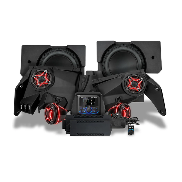 SSV Works X32-PHZ5V Motorcycle Speaker System with High-Performance ...